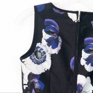J. Crew | Dresses | J Crew Aline Dress Violet Poppy Floral Print 0 ...